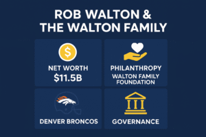 Rob Walton & the Walton Family Bio, Charity & Legacy 2025
